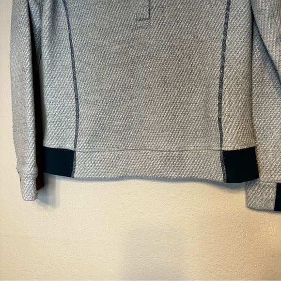 Stio | Tops | Stio Light Gray Thermop Fleece Snap Neck Pullover Top S ...